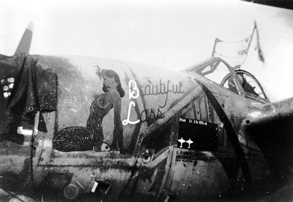 Pacific Wrecks - P-38G "Beautiful Lass" 43-2204 Photo Archive