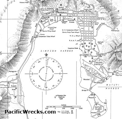 Pacific Wrecks - Rabaul and Simpson Harbor Photo Archive