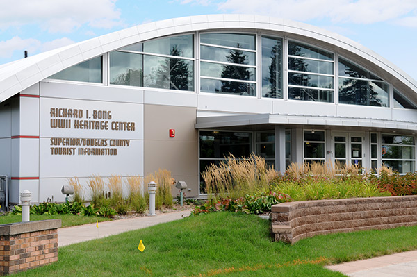 Pacific Wrecks - Exterior view of Richard I. Bong Heritage Center